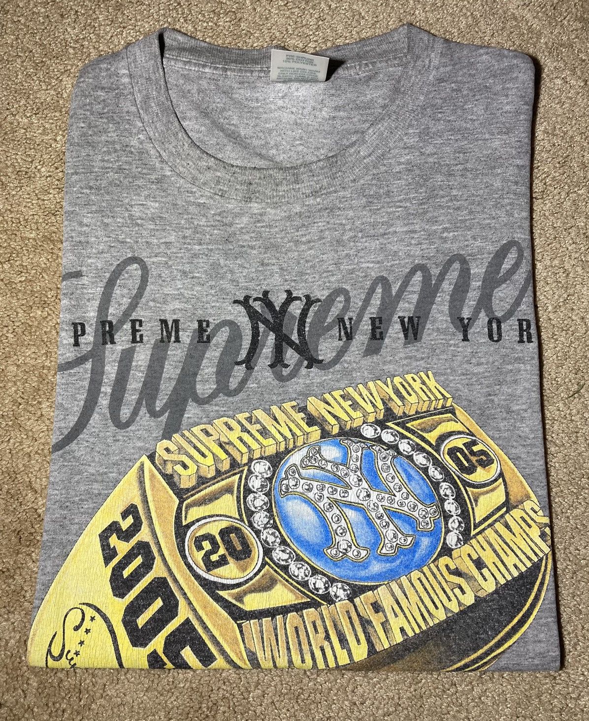 Supreme 2005 Supreme World Champions Fighter Boxing OG NY Ring York ...