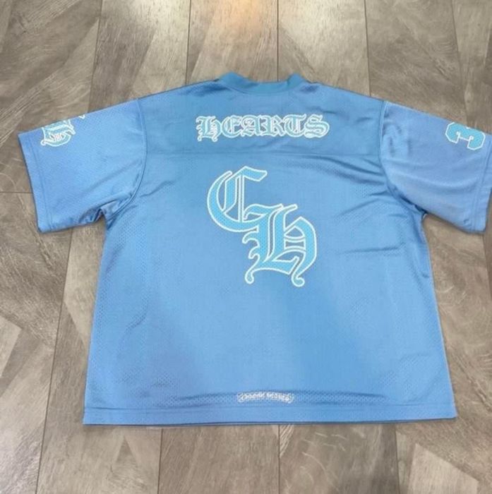 Chrome Hearts Chrome Hearts Blue Mesh Jersey | Grailed
