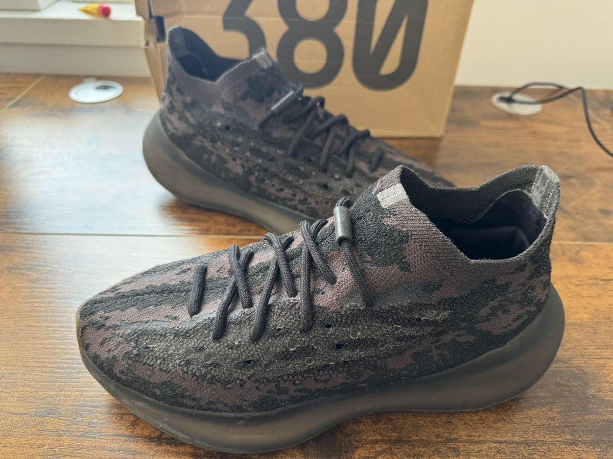 Adidas Yeezy Boost 380 (Reflective) Onyx Sneakers | Grailed