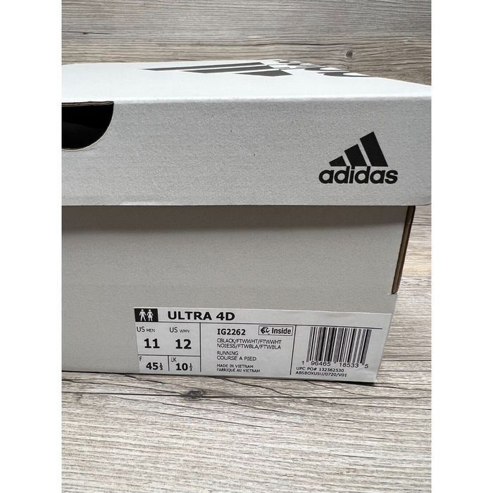 Adidas adidas Ultra 4D Mens Size 11 White Black IG2262 | Grailed