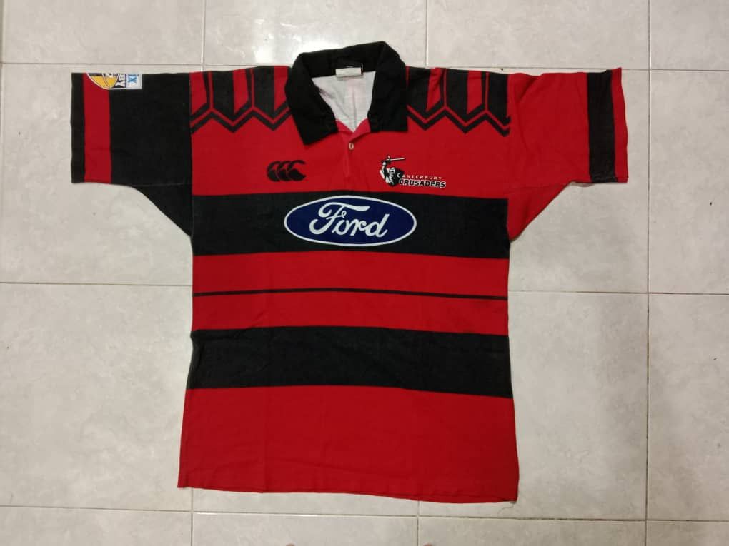 Canterbury Of New Zealand × Jersey × Vintage Crusader rugby union ...