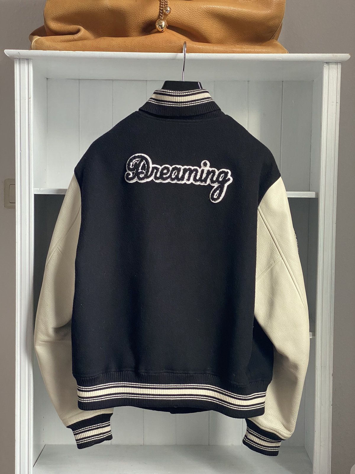 Louis Vuitton LV Martin Luther King Virgil Dreaming Varsity Jacket 50 L ...