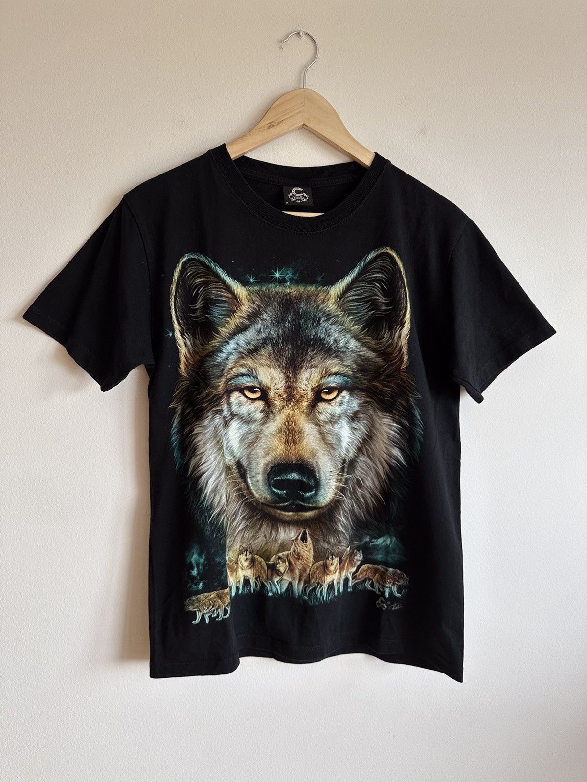 Other × Streetwear × Vintage Caballo Wolf Tee made in Thailand | Grailed