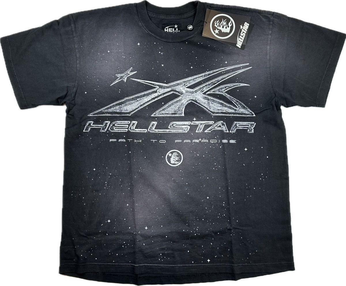 HELLSTAR Hellstar Chrome Logo T-shirt | Grailed