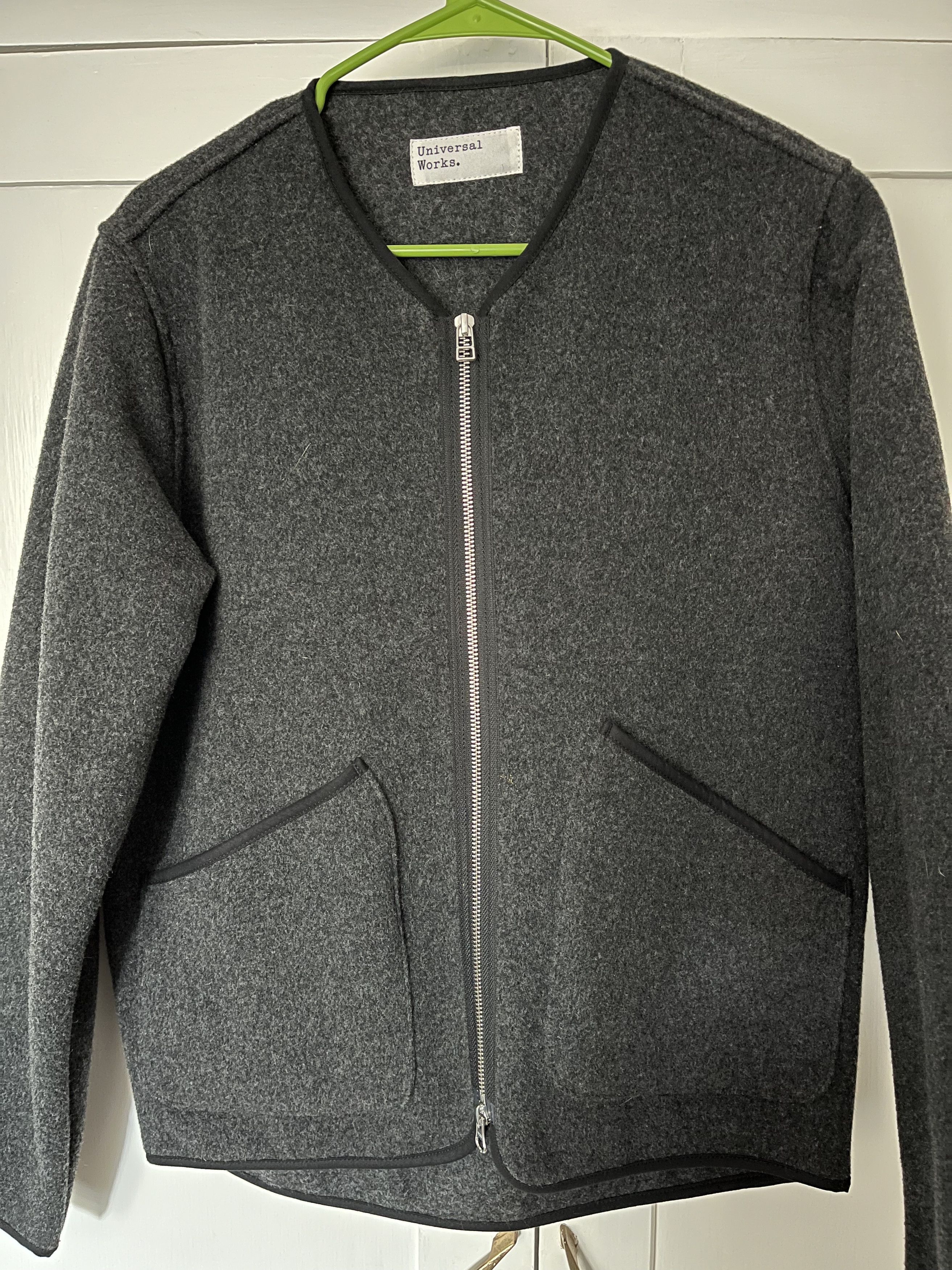 Universal Works Universal Works Zip Liner Jacket Wool | Grailed