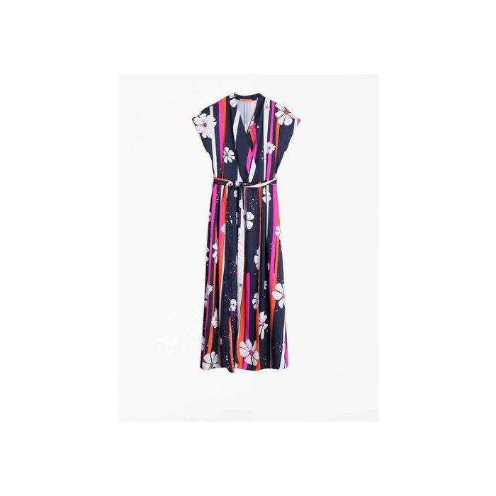 Vilagallo Cadie Maxi Dress In Retro Flower | Grailed