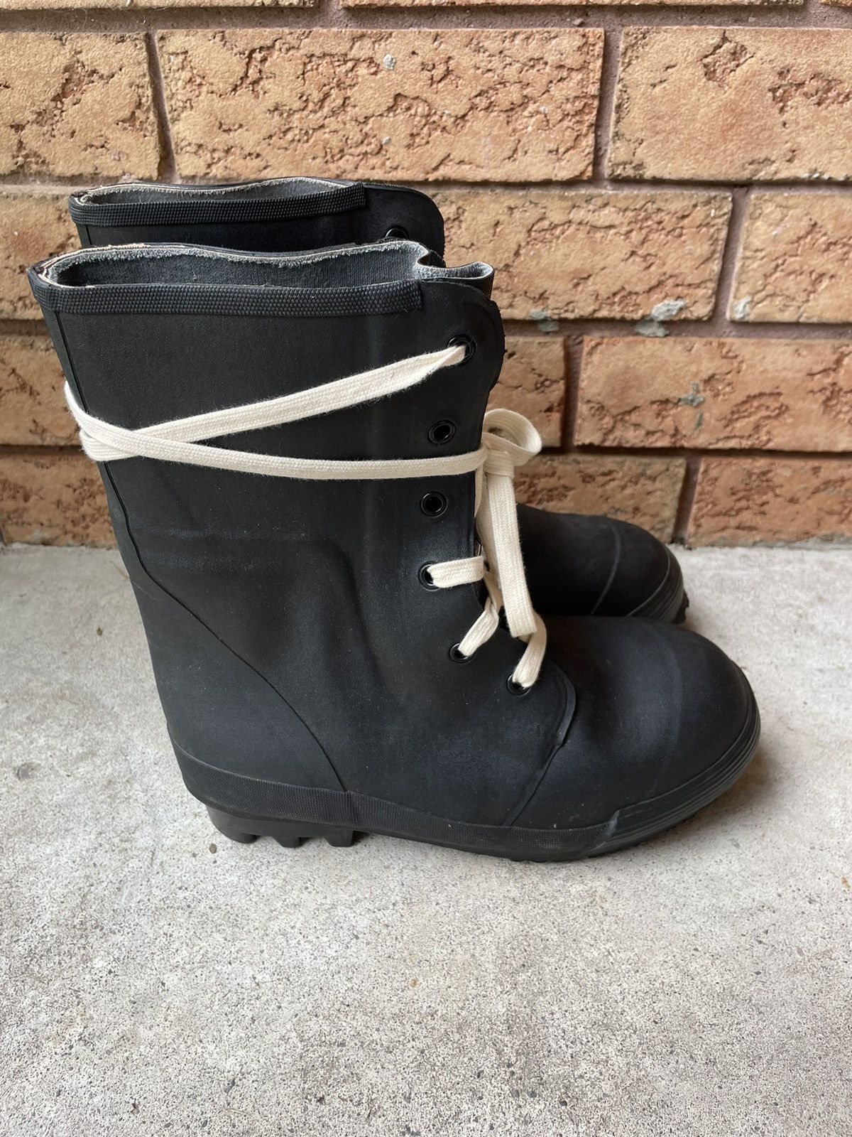 Vintage 1970s Vintage Military Black Combat Bunny Boots | Grailed