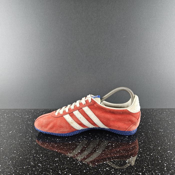 Adidas Vintage Adidas Titan red sneakers | Grailed