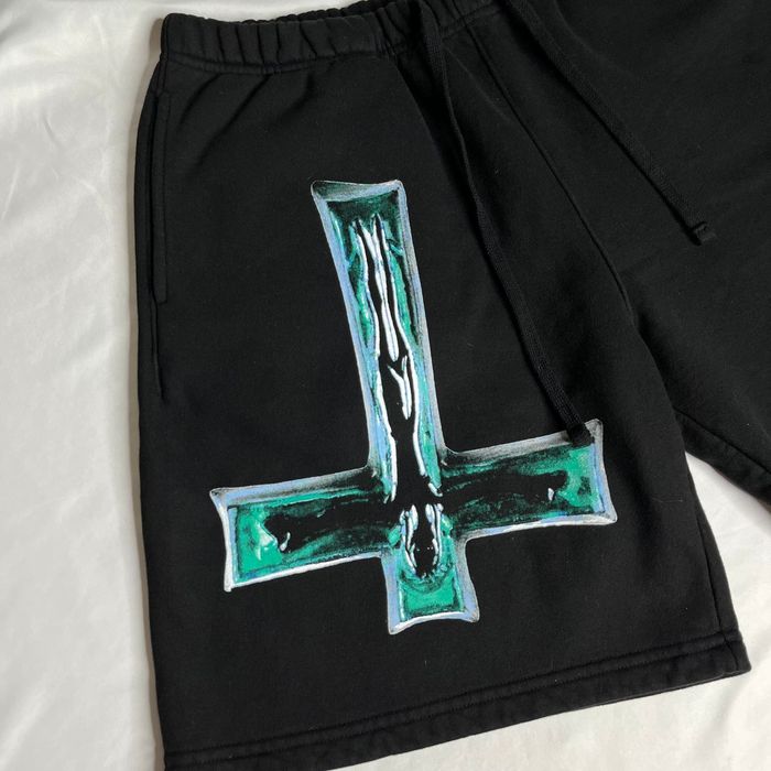 AWGE Playboi Carti Die Lit WLR Whole Lotta Red MUSIC Cross Shorts | Grailed