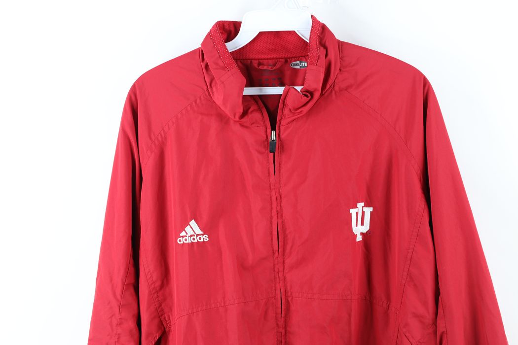 Adidas Adidas Mens Team Issued Indiana University Full Zip Jacket | Grailed