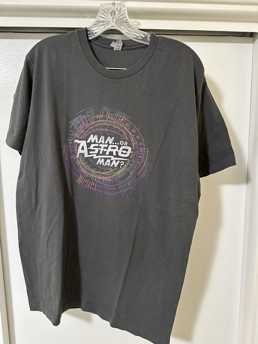 Vintage Man or astroman? Band shirt | Grailed