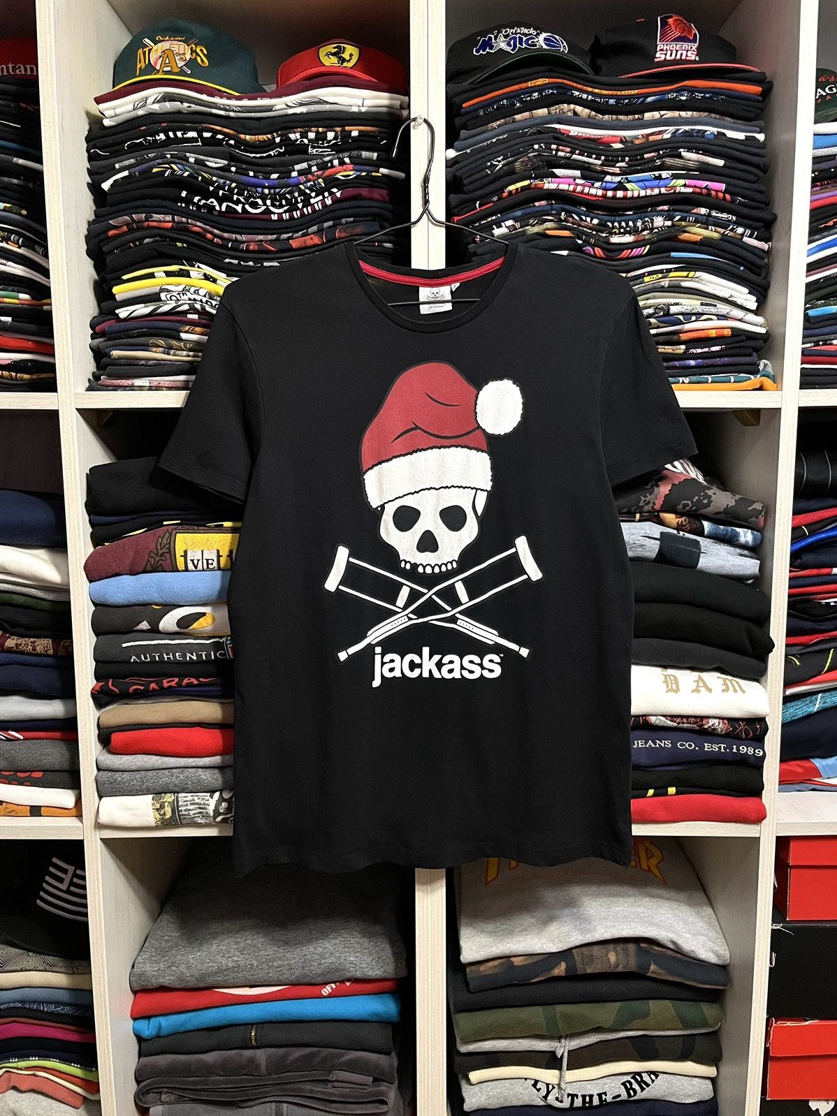 Mtv Vintage Jackass Christmas MTV Show Bam Margera T-Shirt | Grailed