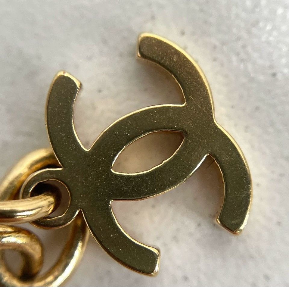 Chanel Chanel Double Row Full Diamond Gold Choker Necklace -DMC | Grailed