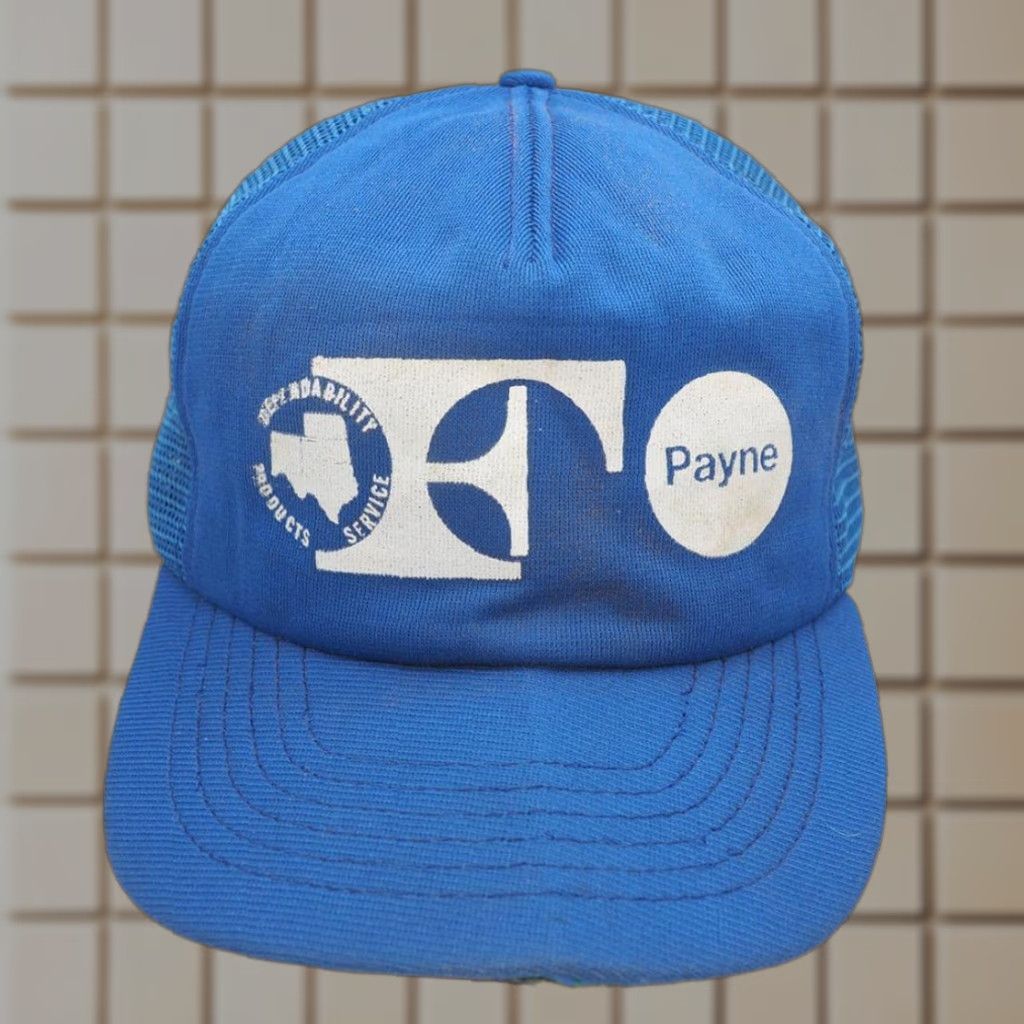 Vintage Payne Products Texas Mesh Trucker Farmer Hat | Grailed