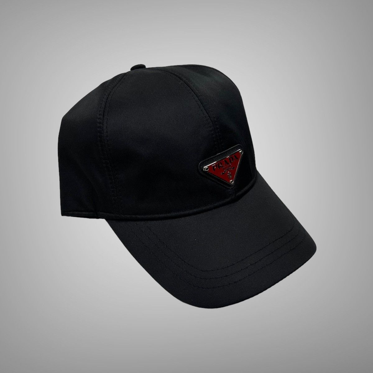 Luxury × Prada × Streetwear Black nylon Prada hat | Grailed