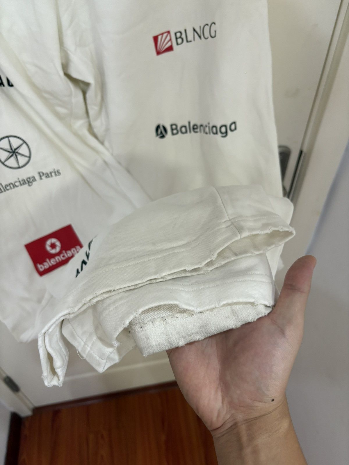 Balenciaga (FINAL DROP)Balenciaga LOGO sweatpants | Grailed