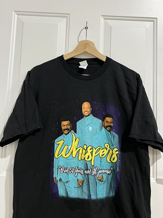 Vintage Vintage The Whispers Vocal Group Rap Tee Shirt Size Large | Grailed