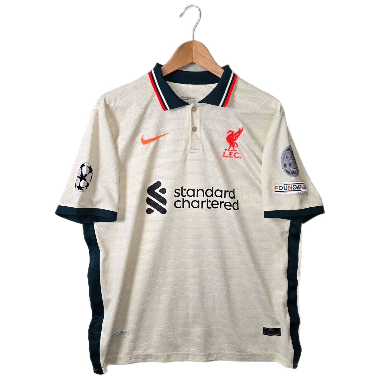 Nike 2021/2022 Liverpool FC Away Jersey White Nike Men’s Medium | Grailed