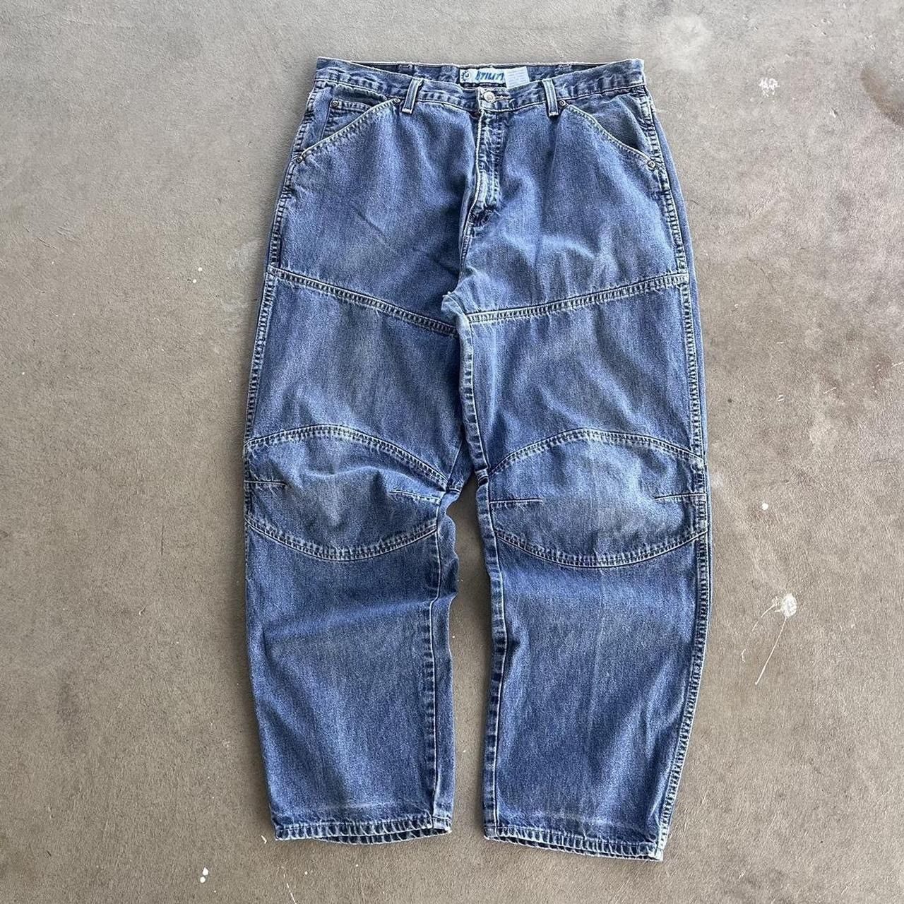 Vintage Vintage 2000s Utility Double Knee Jeans | Grailed