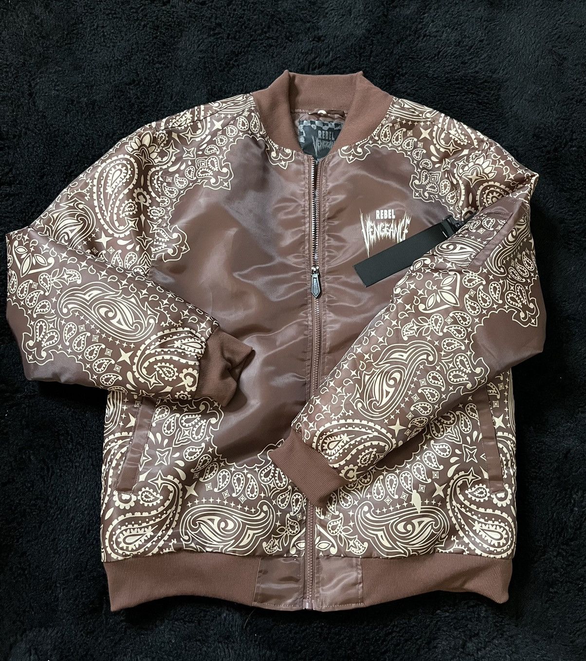 Rebel Rebel Vengeance Bomber Jacket | Grailed