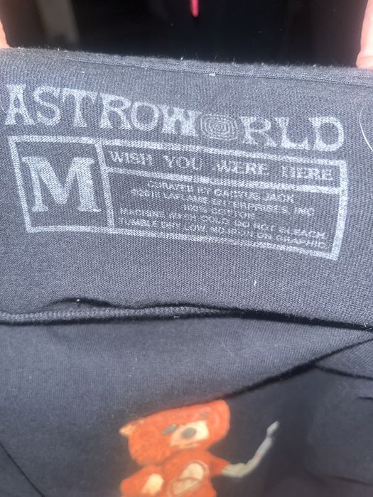 Travis Scott Travis Scott astroworld wish you were here tour merch ...