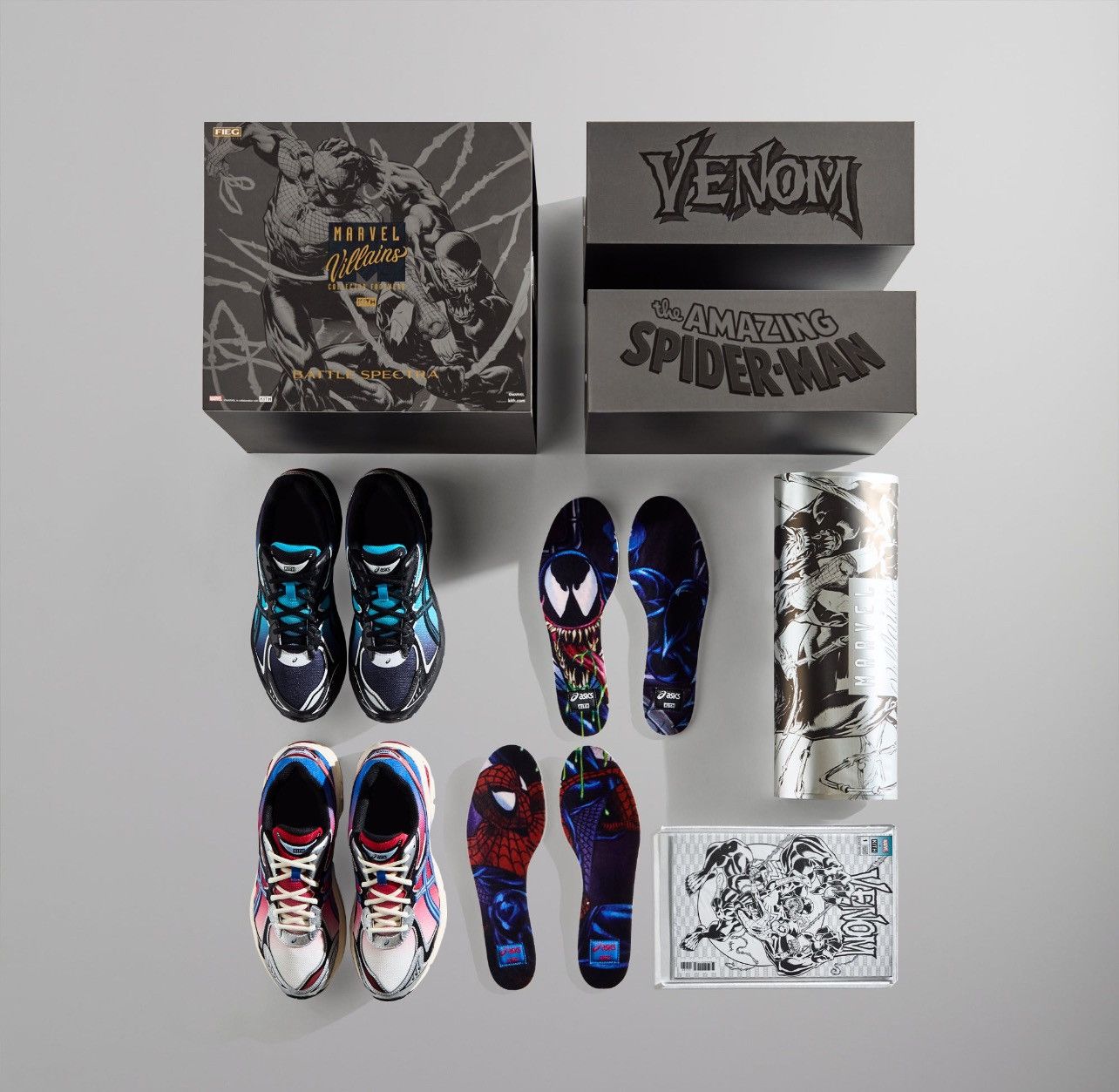 Asics × Kith ASICS GT-2160 Kith Marvel Villains Spider-Man Venom Pack 8 ...