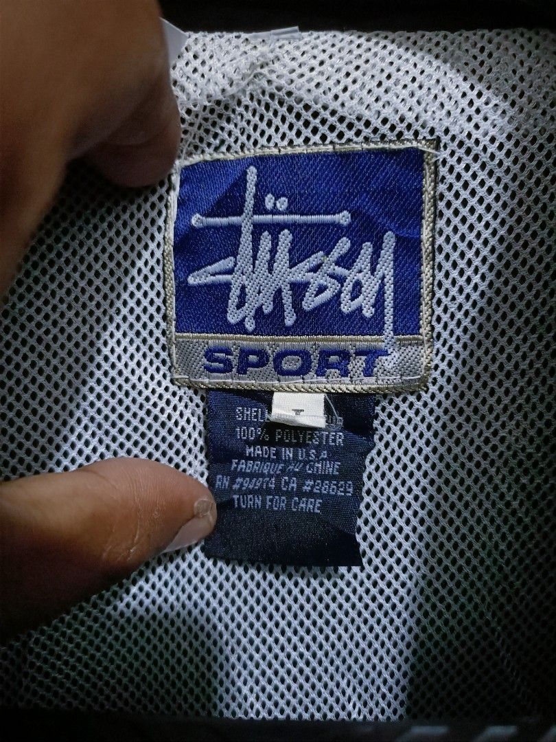 Streetwear × Stussy × Vintage Vintage stussy zipper jacket Streetwear × Stussy × Vintage Vintage stussy zipper jacket