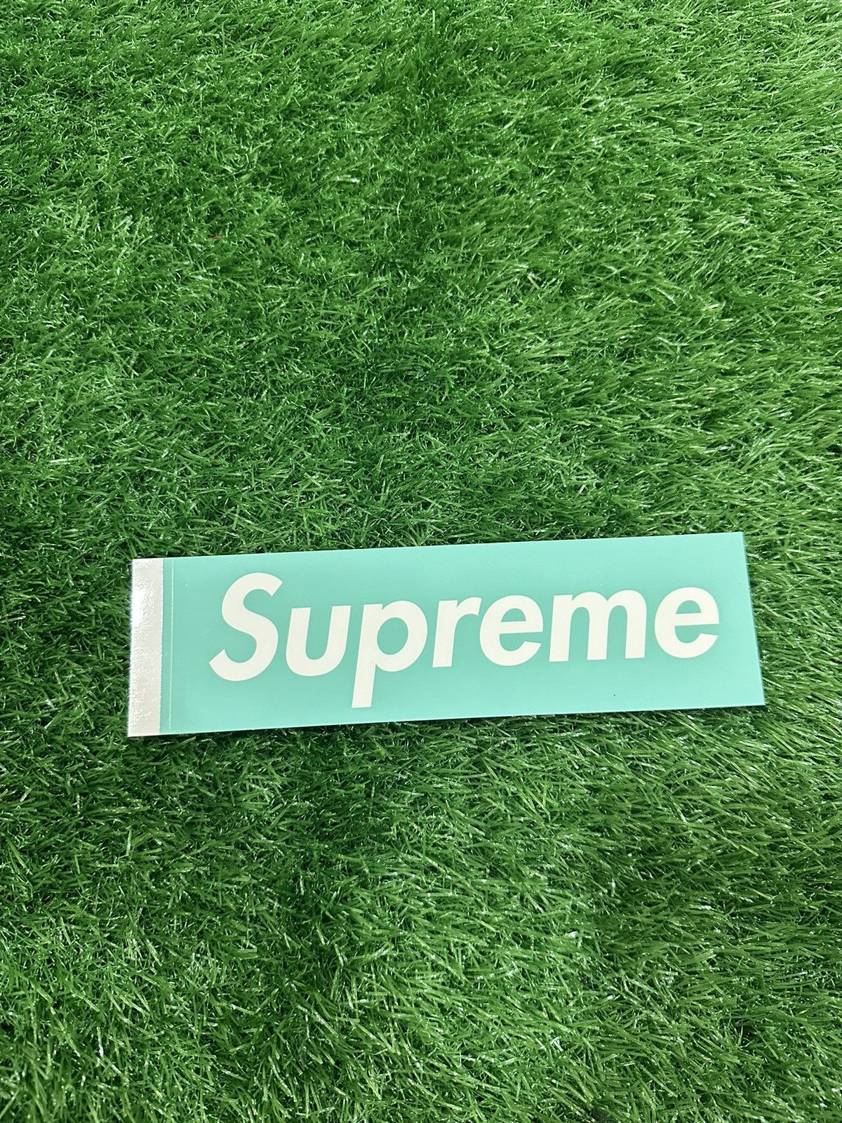 Supreme Supreme Tiffany Boxlogo sticker | Grailed