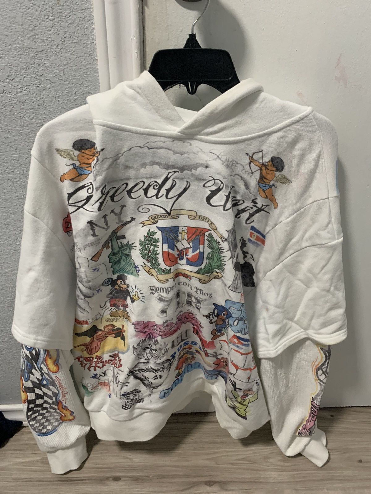 Streetwear Greedy Unit Hoodie | Grailed