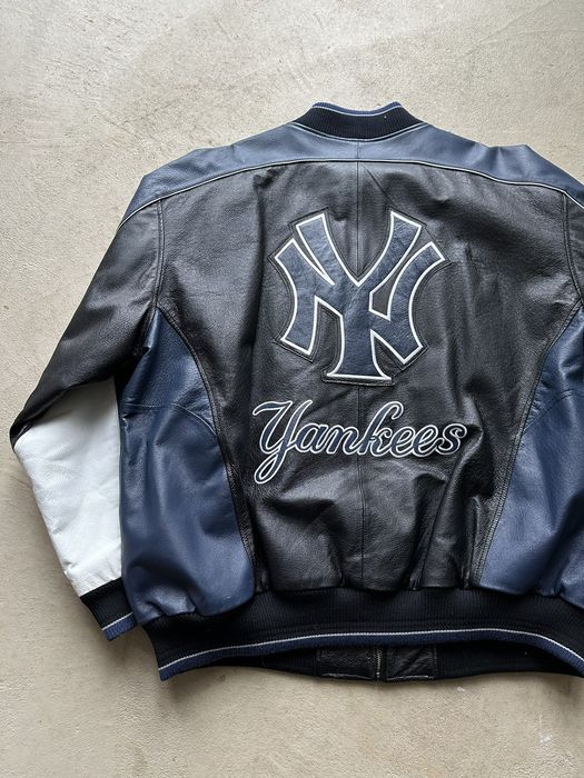 Vintage Vintage New York Yankees Leather Jacket | Grailed