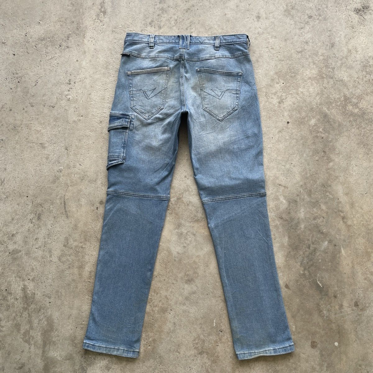 Japanese Brand × Workers Japanese Brand Double Knee Cargo Denim ...