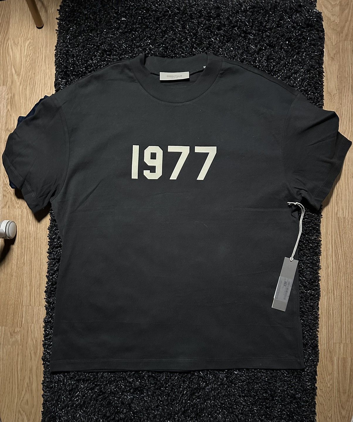 Essentials × Fear of God Fear of God Essentials 1977 T-Shirt 'Iron ...