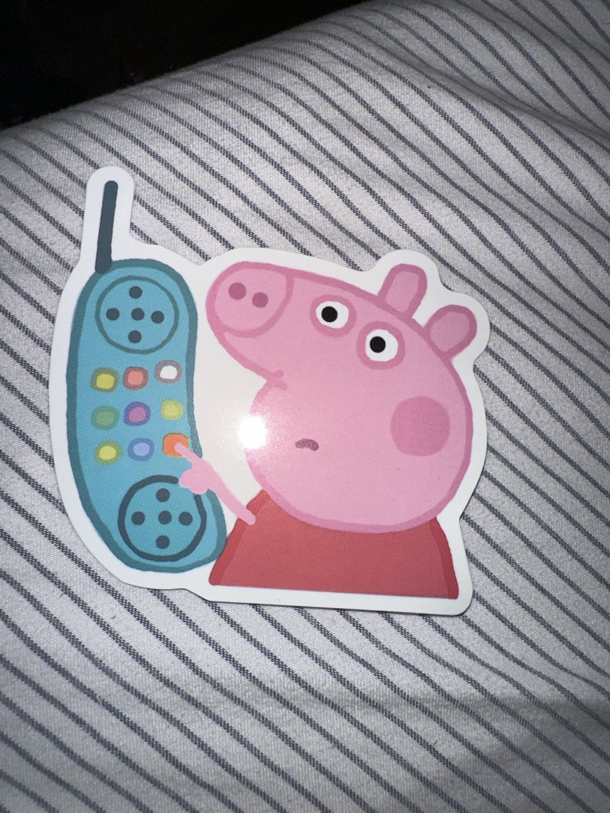 Humor Peppa Pig Phone Sticker | Grailed