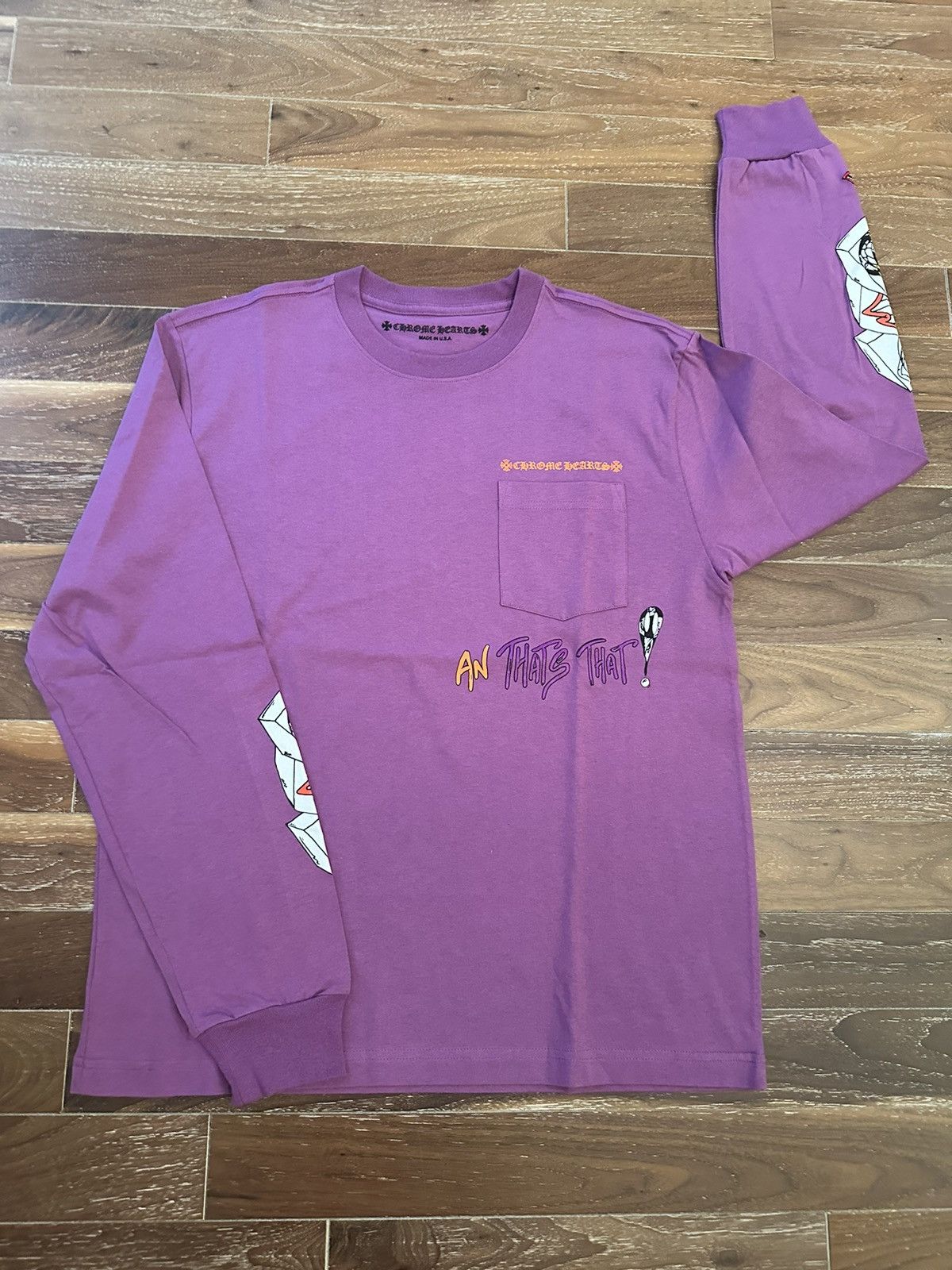 Chrome Hearts Chrome Hearts X Matty Boy Purple Tee L | Grailed