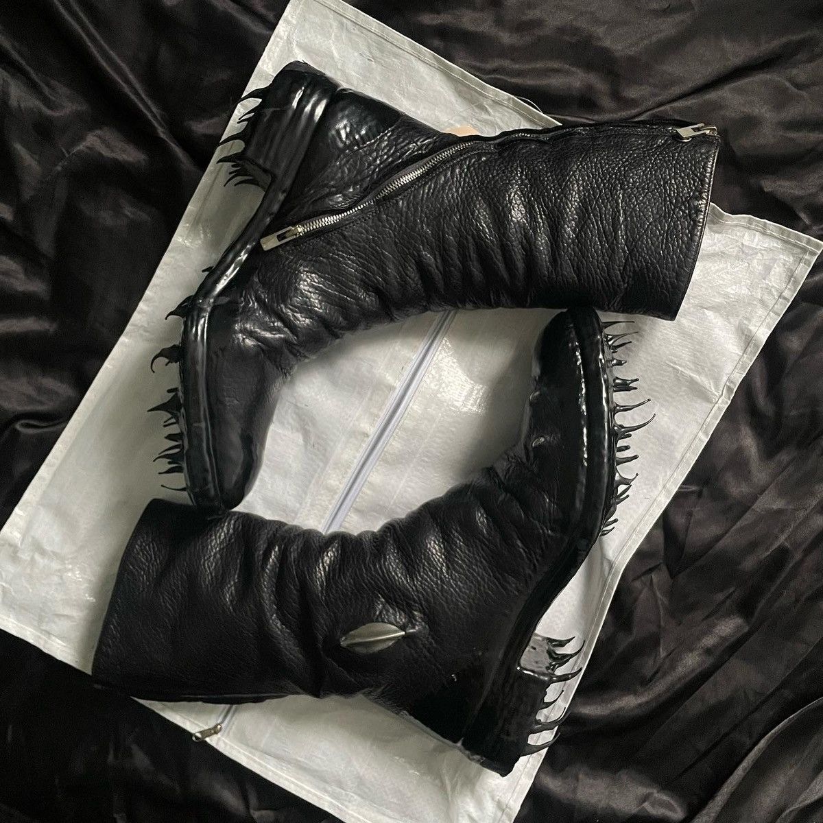 Carol Christian Poell CAROL CHRISTIAN POELL Object Dyed Drip Prosthetic ...