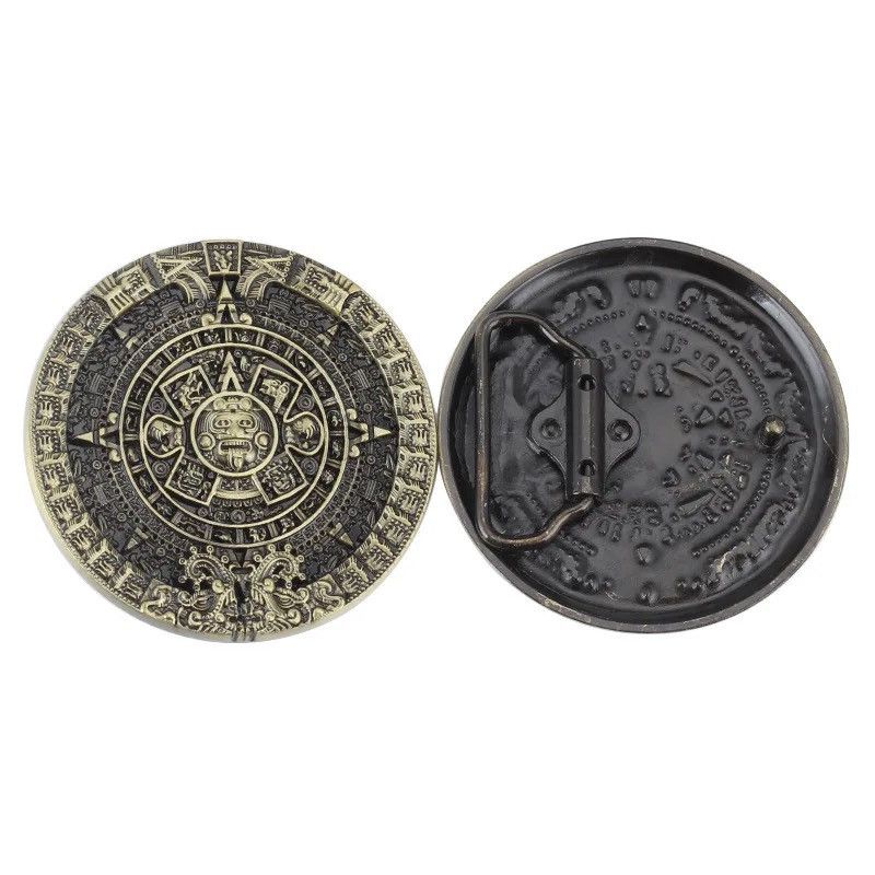 Streetwear Aztec Solar Calendar Belt Buckle | Grailed