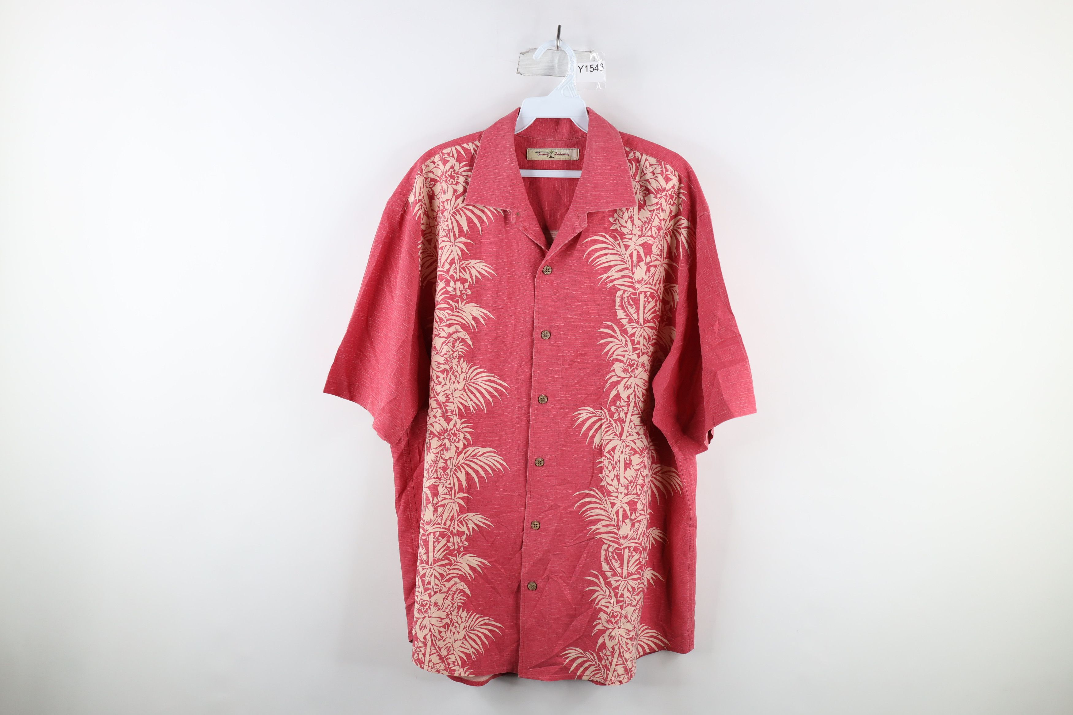 Tommy Bahama × Vintage Vintage Tommy Bahama Silk Flower Beach Hawaiian ...