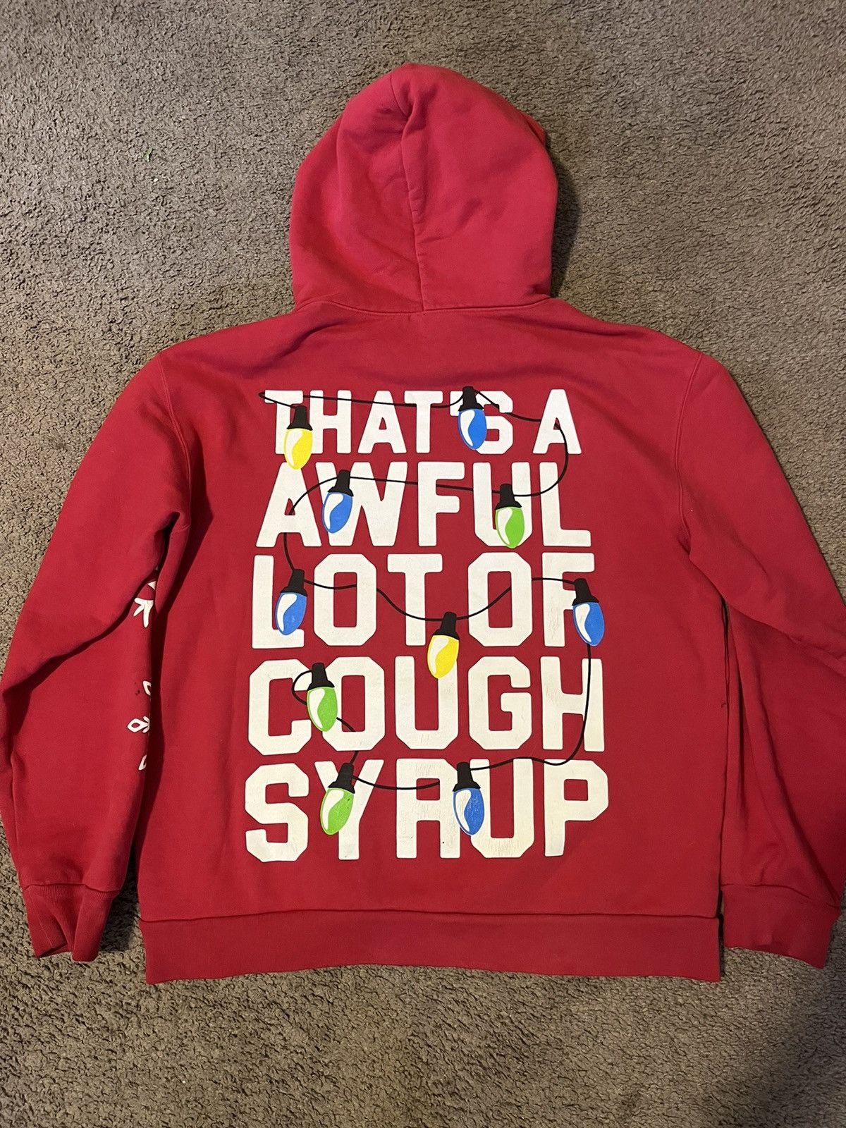 Awful Lot of Cough Syrup Awful Lot Of Cough Syrup Hoodie | Grailed