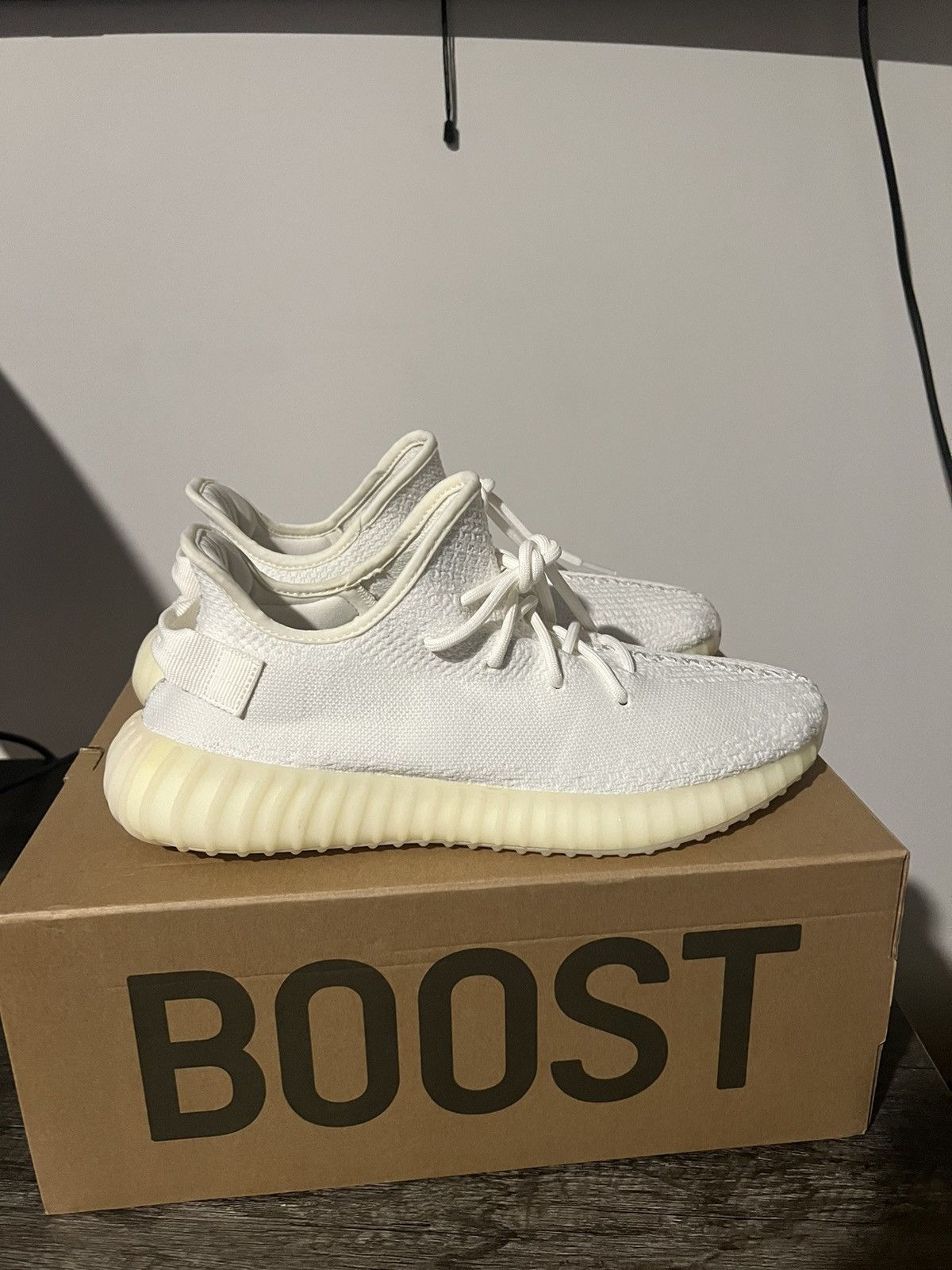 Adidas Yeezy cream white | Grailed
