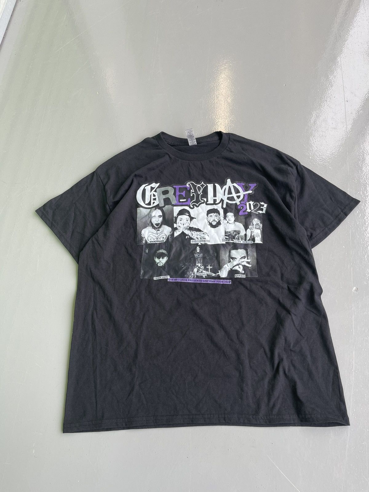G59 Records × Pouya & $uicideboy$ Merch × Streetwear Crazy suicideboys greyday 2023 concert ...