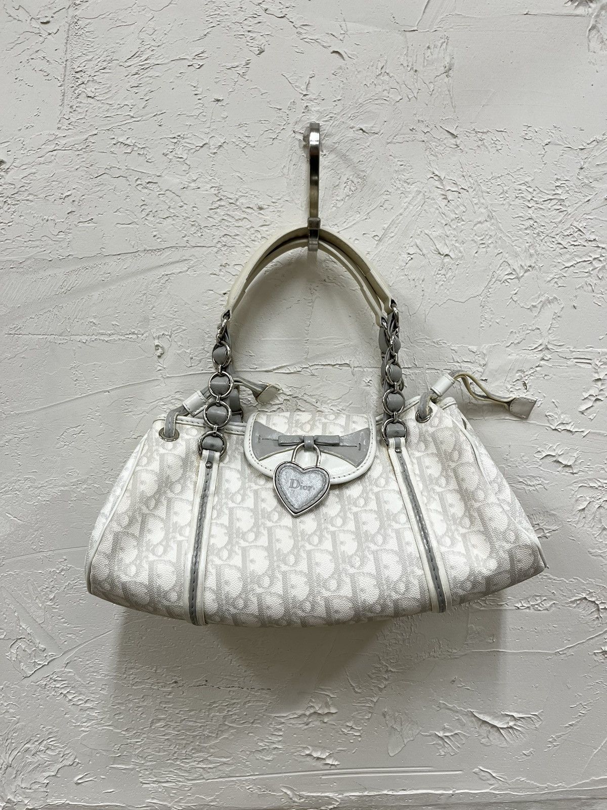 Dior Dior Trotter Monogram Romantique Grey Bag | Grailed