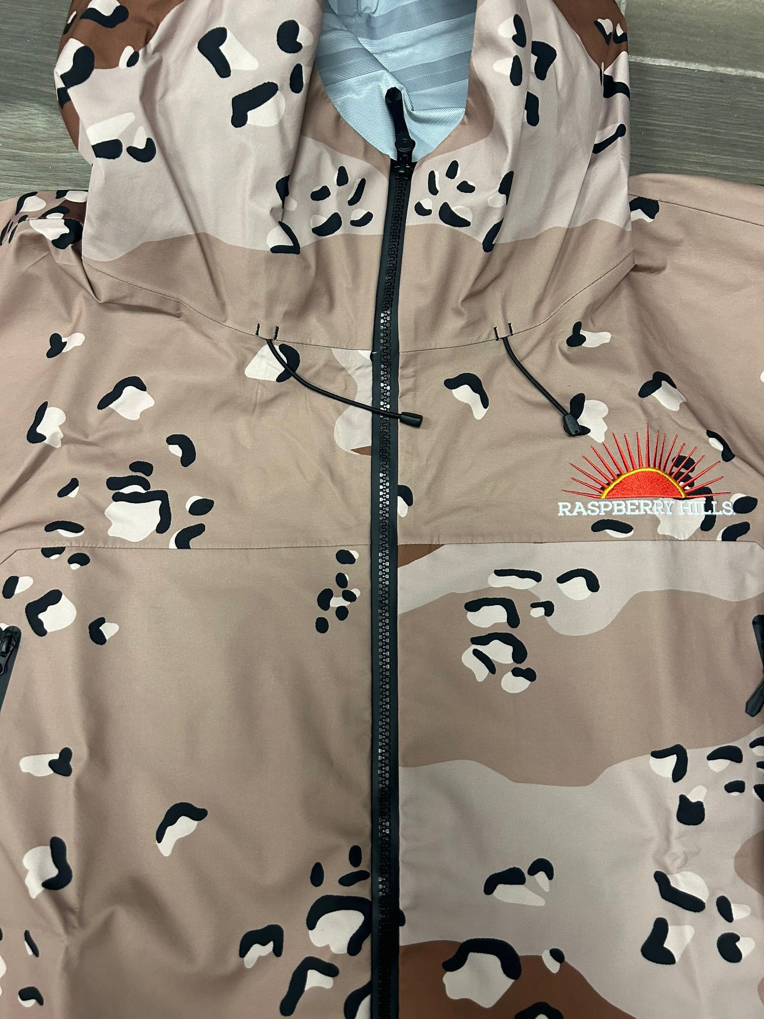 Vintage GV Gallery x Raspberry Hills Beige Camo Jacket Size S | Grailed