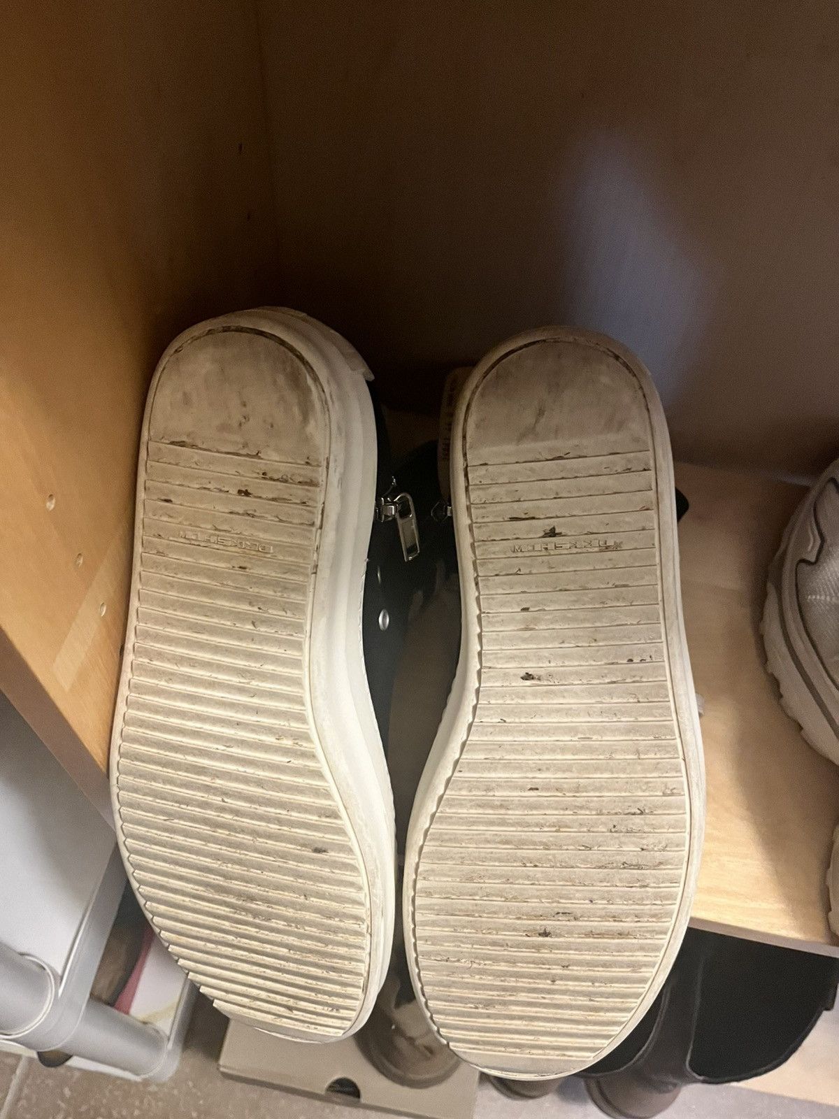 Rick Owens × Rick Owens Drkshdw × Streetwear License Plate Ramones 🕸️ ...