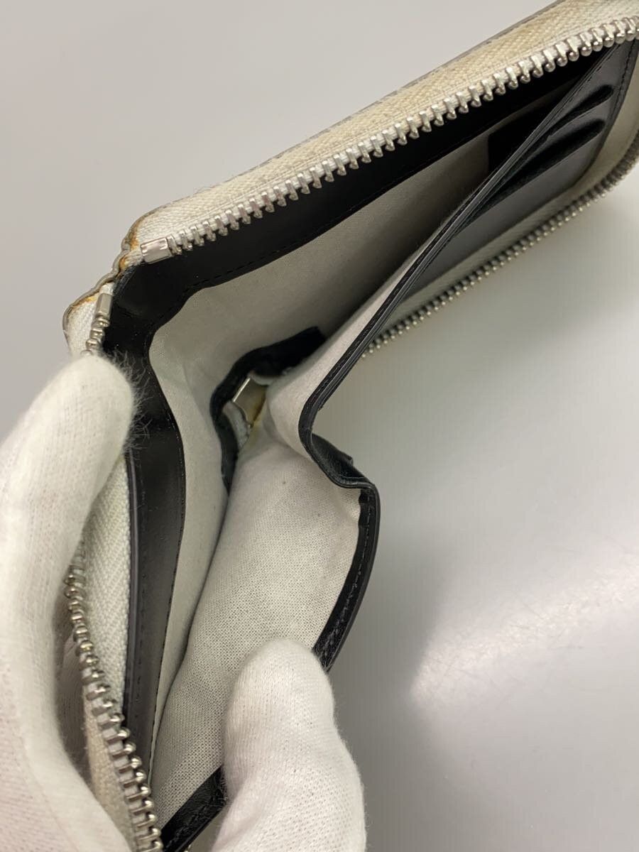 Maison Margiela Cracked Metallic Leather Zip Wallet | Grailed