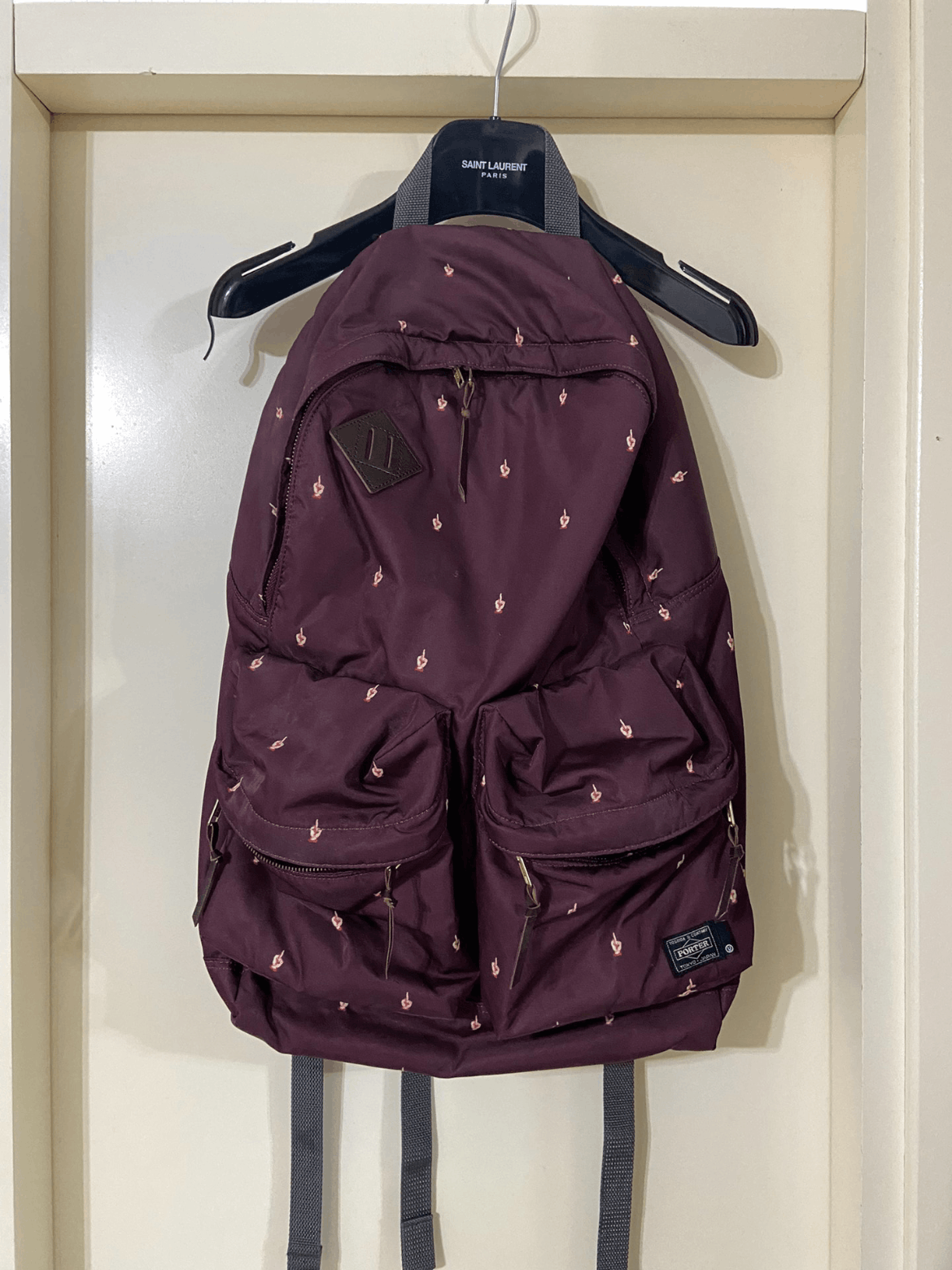 Porter × Undercover Undercover x Porter 16SS Middle Finger Backpack ...