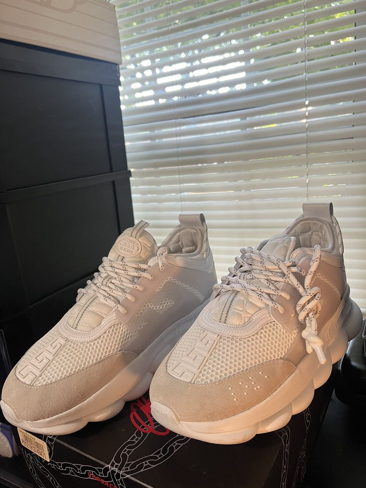 Versace White Versace Chain Reactions | Grailed