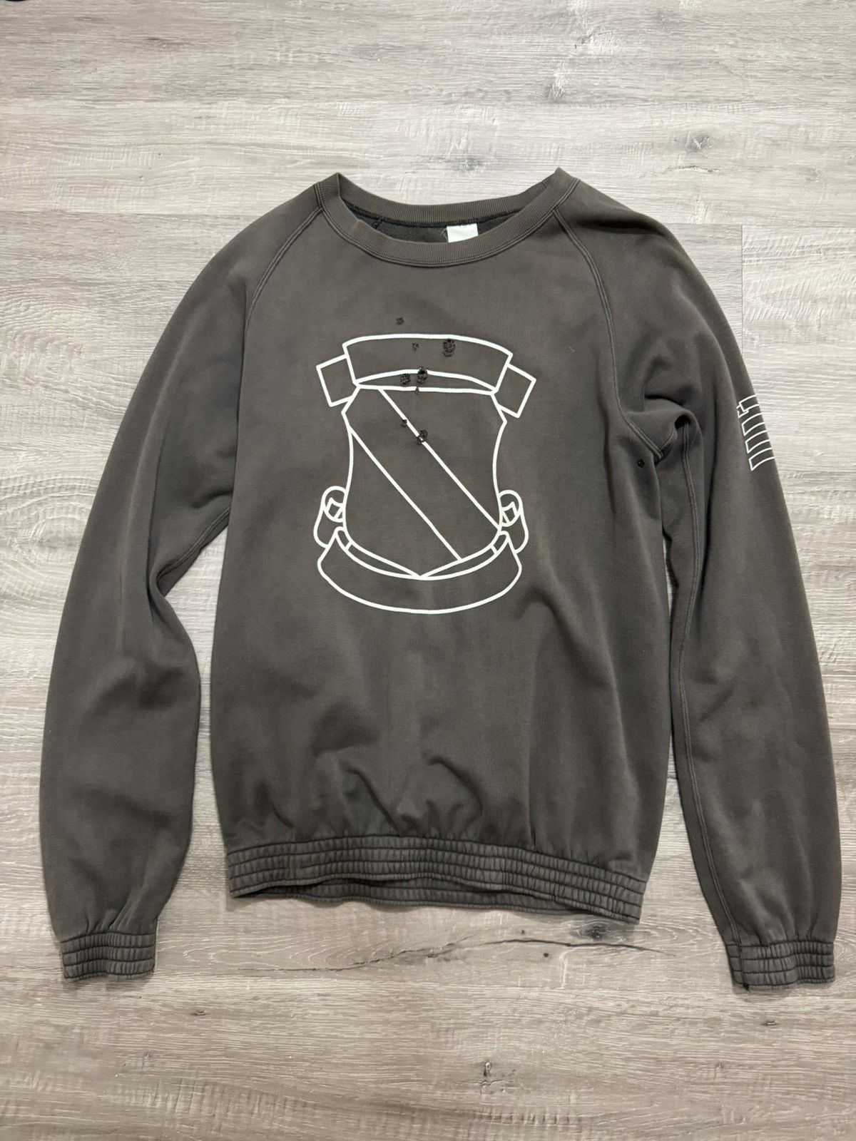 Number (N)ine number nine shield sweatshirt | Grailed