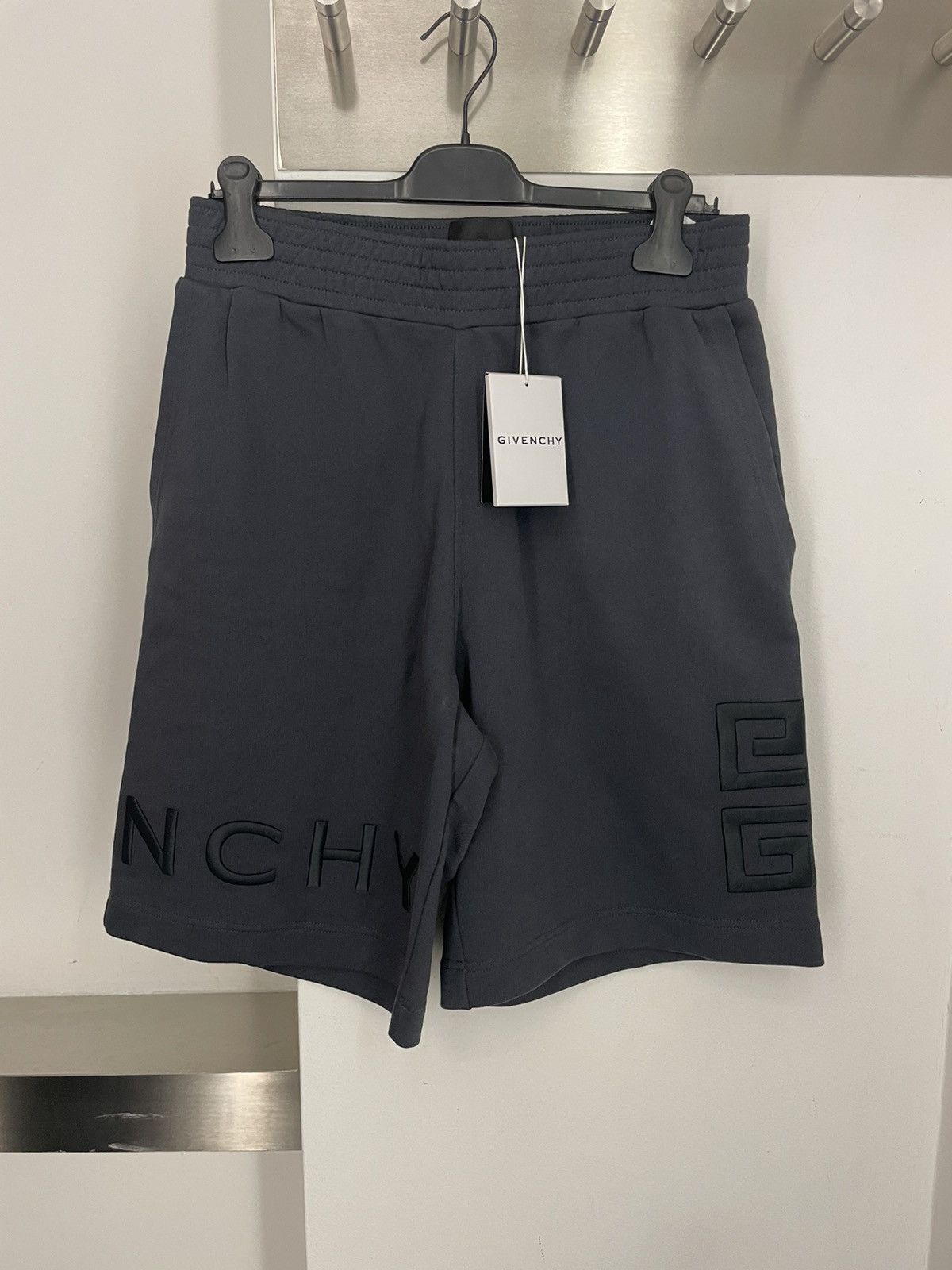 Givenchy Boxing Fit Embroidered Shorts | Grailed