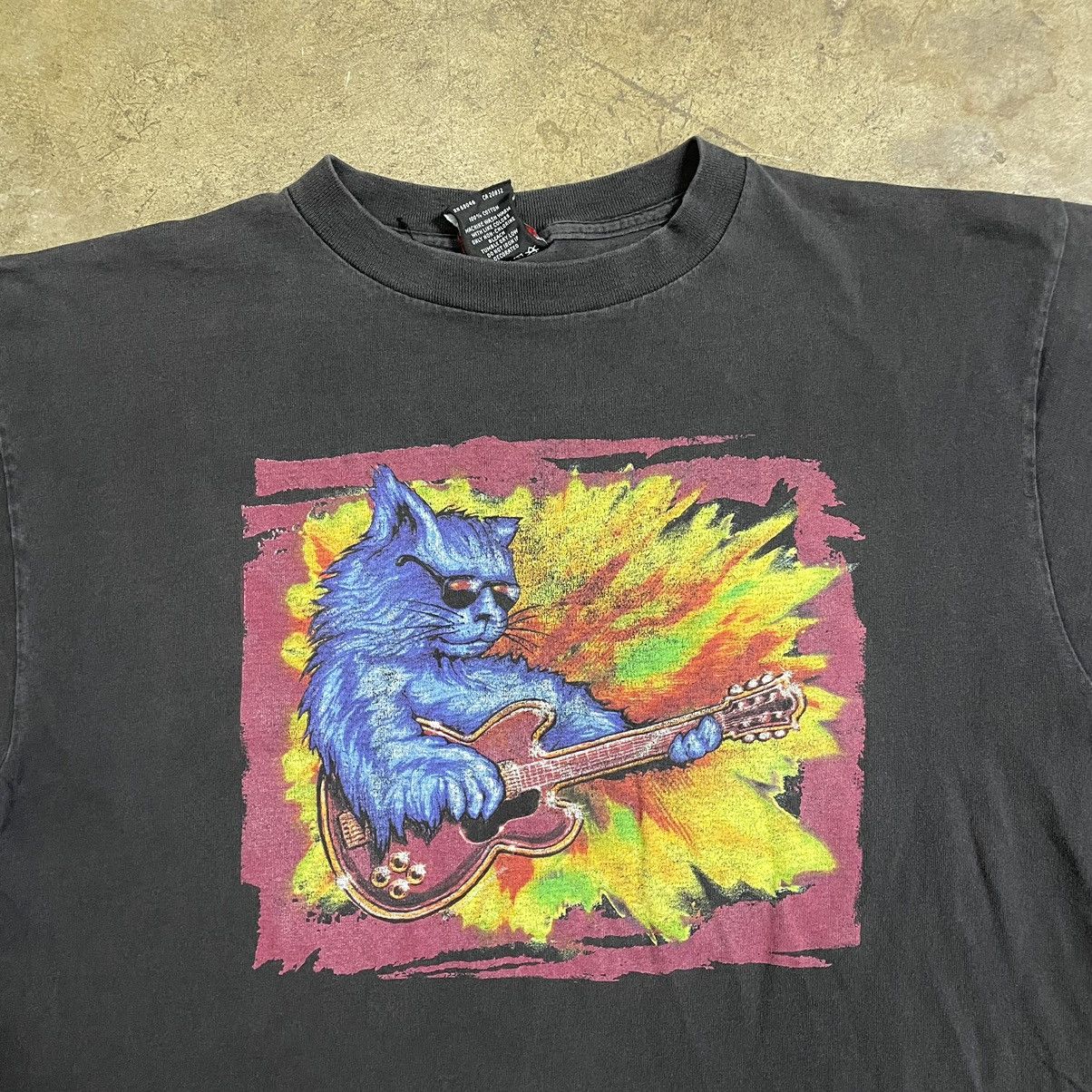 Band Tees × Giant × Vintage Vintage 1997 Blues Music Festival “Cool Cat ...