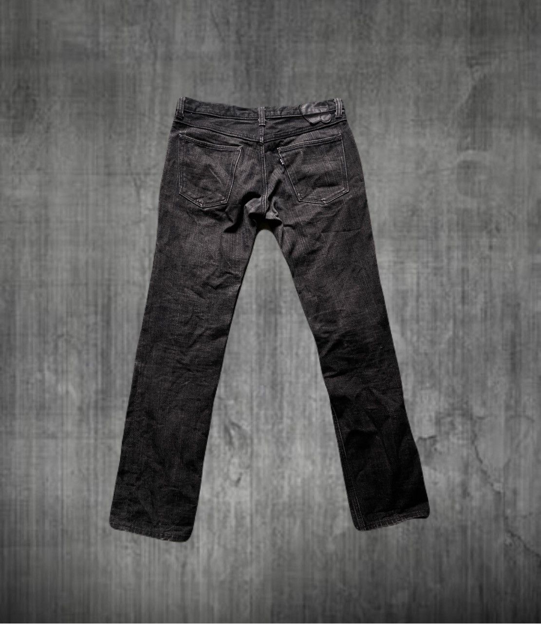 Number (N)ine SS04 numer nine distressed pain denim Japanese archive ...